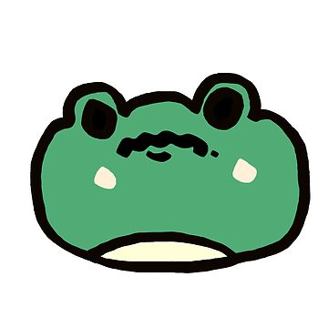 "Frog with moustache sticker" Art Board Print for Sale by Joe Holt ...