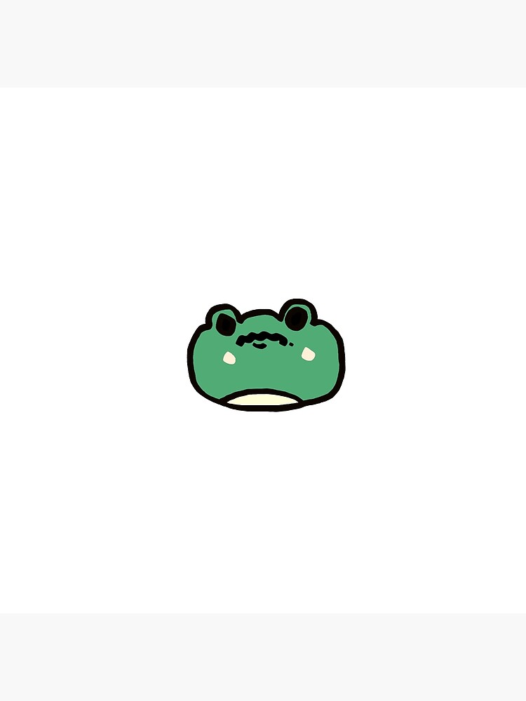 "Frog with moustache sticker" Art Board Print for Sale by Joe Holt ...