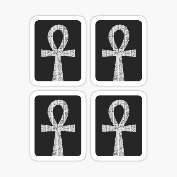 "Ankh Symbol | Ankh Ancient Egyptian Symbol | Hieroglyphs" Sticker for ...