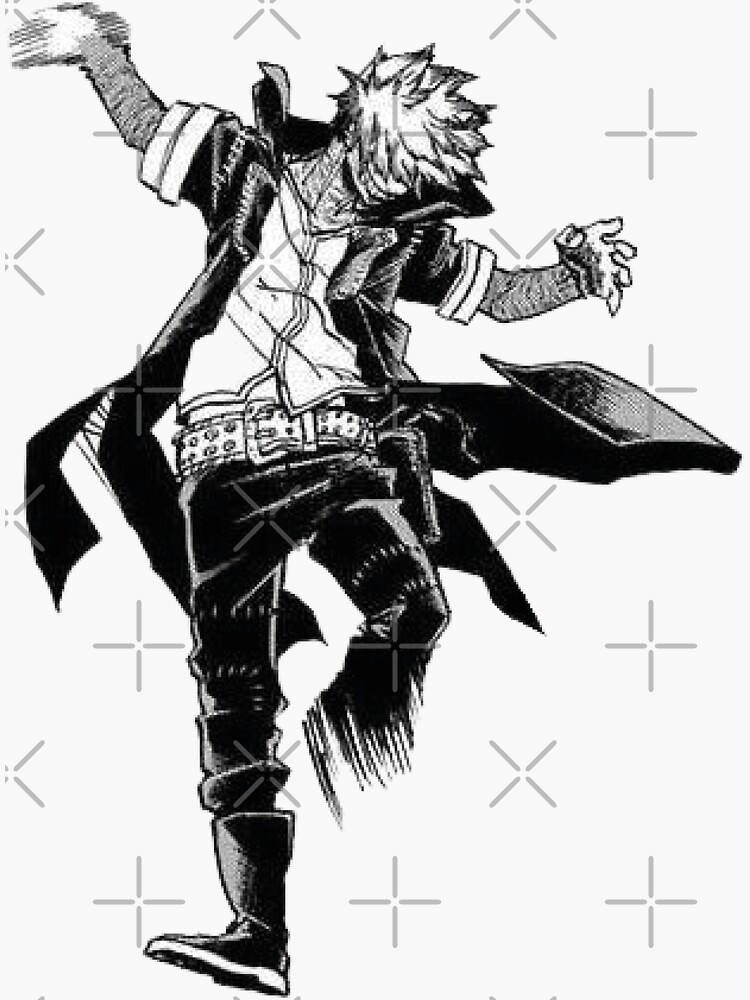 "My Hero Academia dabi dancing" Sticker for Sale by yalalal | Redbubble
