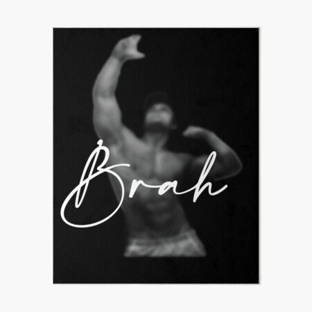 "Zyzz pose brah" Art Board Print by Meduzio | Redbubble