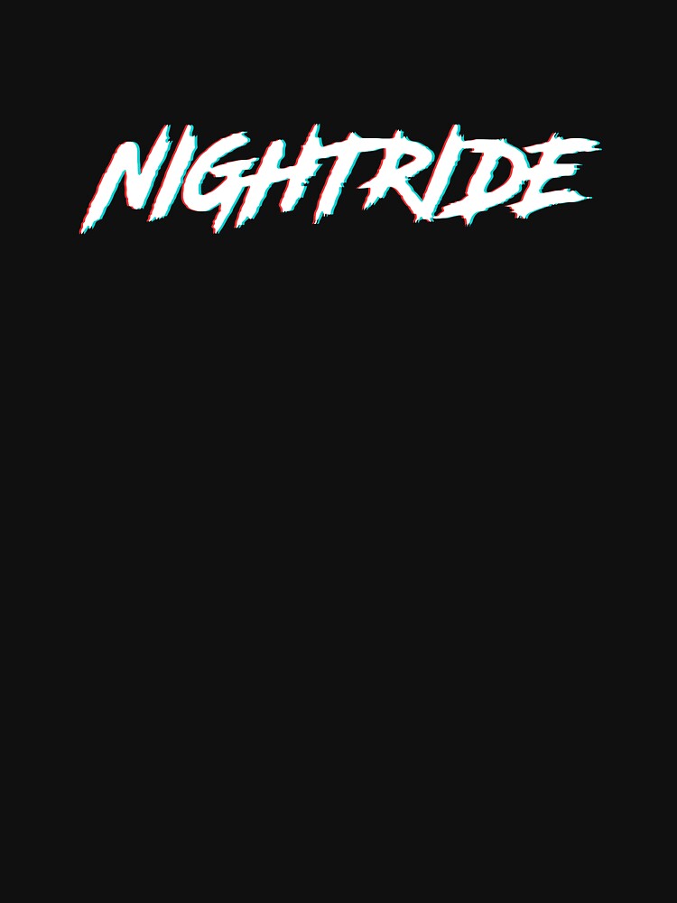 "nightride" T-shirt for Sale by vinoitadefran | Redbubble | nightride t ...