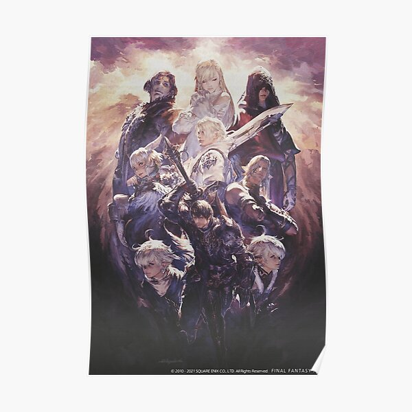 "Final Fantasy 14" Poster for Sale by runolfissonbert | Redbubble