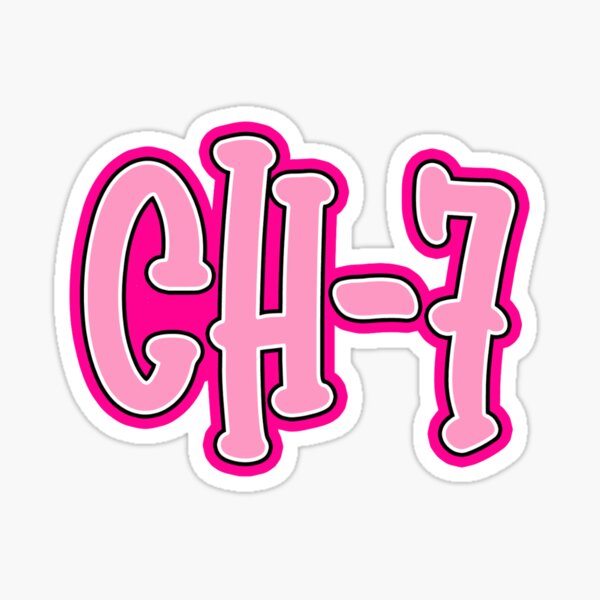 "CH7" Sticker for Sale by csachs | Redbubble