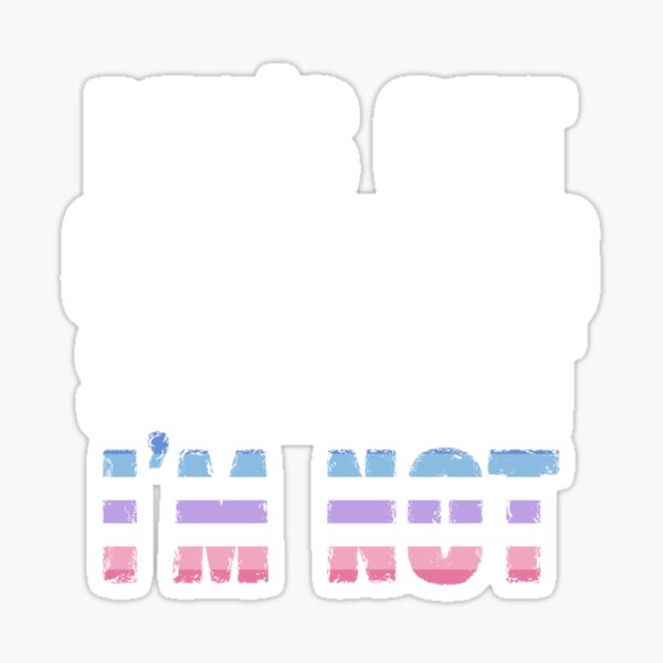 "BI GENDER FLAG GAY PRIDE MONTH LGBTQ QUEER BIGENDER" Sticker for Sale ...