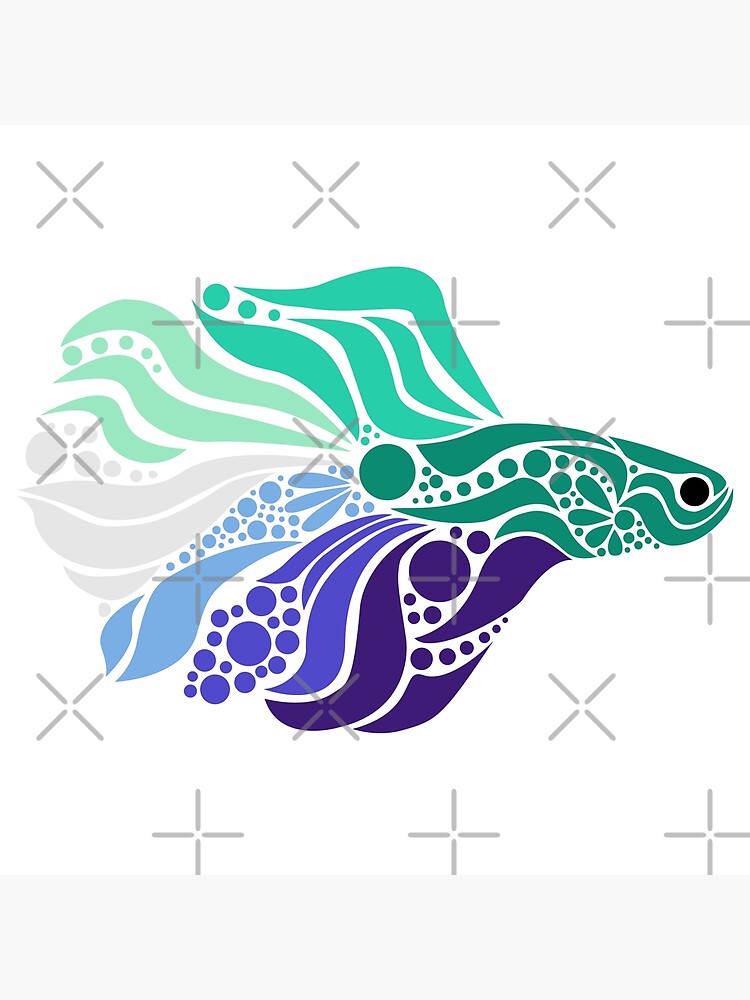 "Betta Fish - Gay Pride" Poster for Sale by arturekdesign | Redbubble