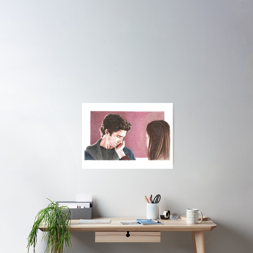 "Sad Boy." Poster by GiuliaLiv | Redbubble