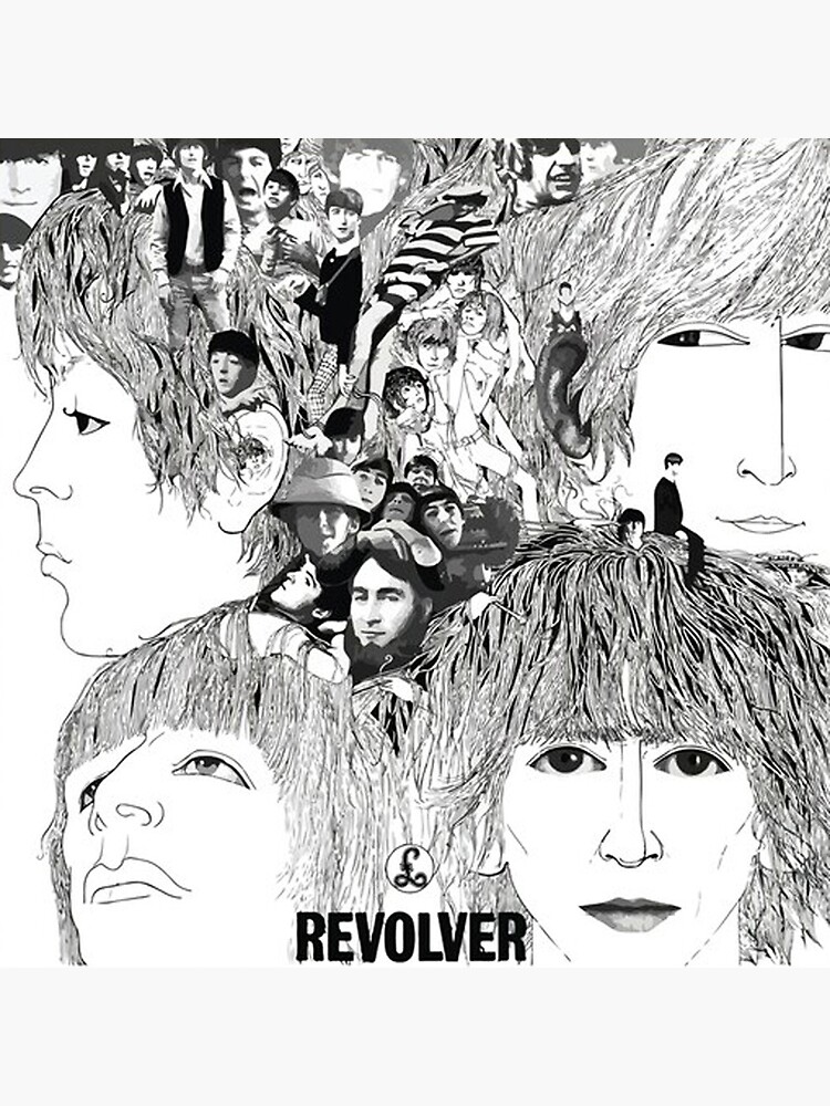 "Revolver Album Cover" Poster for Sale by persaudjos | Redbubble