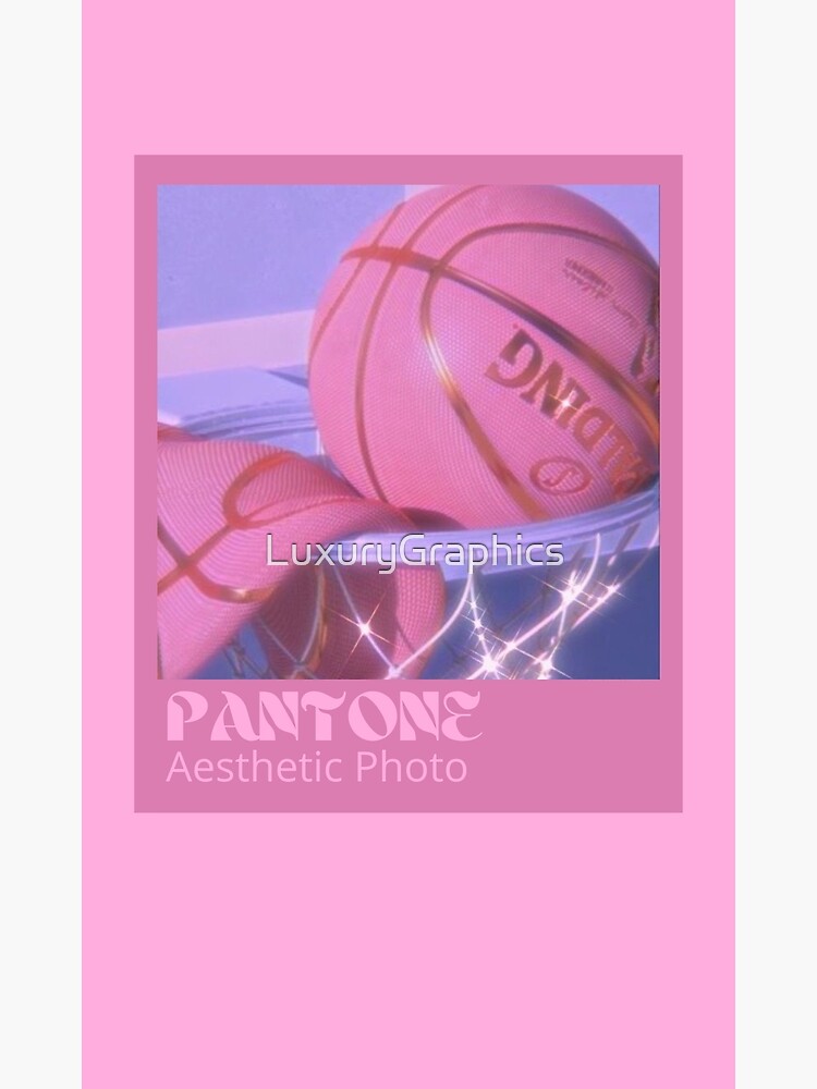 "Pantone Basketball Aesthetic Photo " Poster for Sale by LuxuryGraphics ...