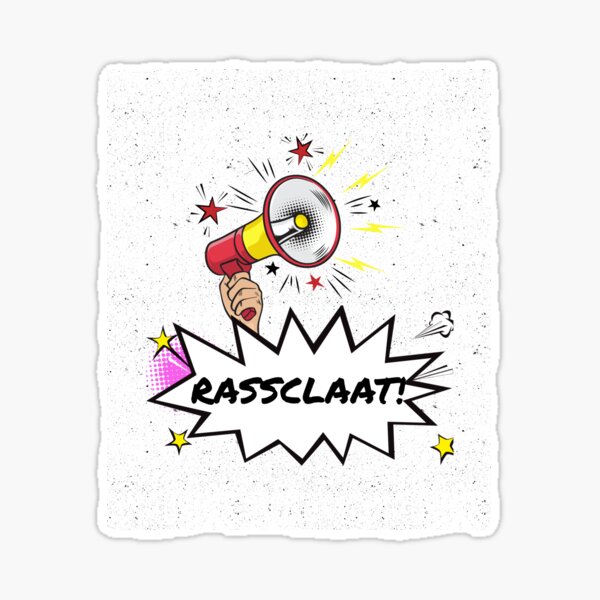 "Rassclaat Jamaican slang " Sticker by Brodber8 | Redbubble