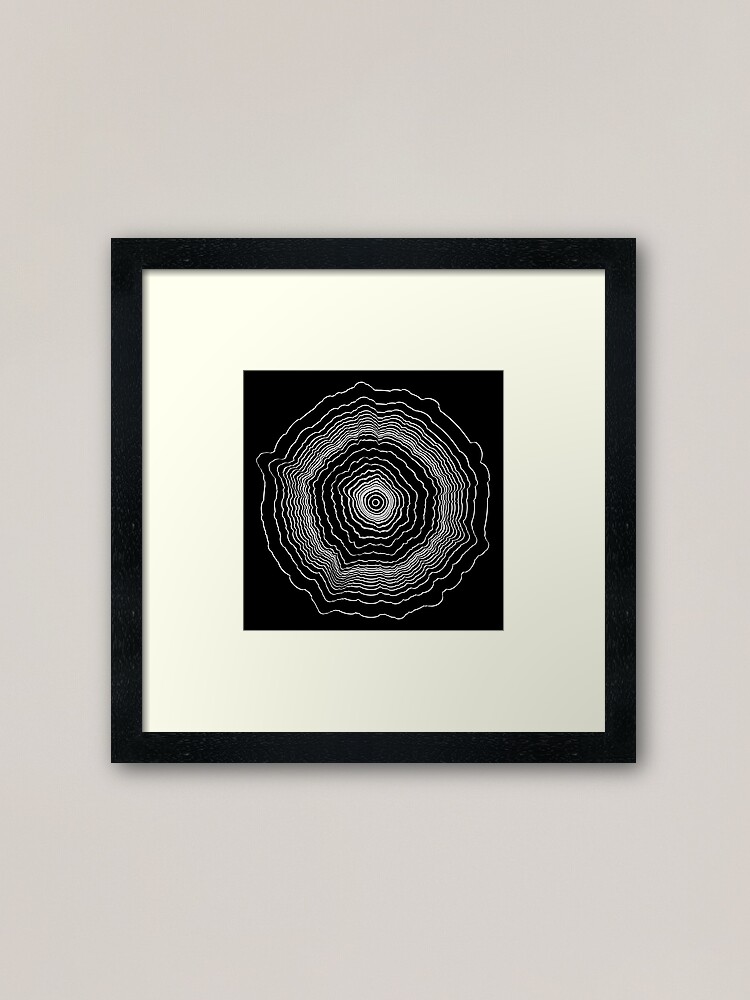 "When Great Trees Fall" Framed Art Print for Sale by kilobyte | Redbubble