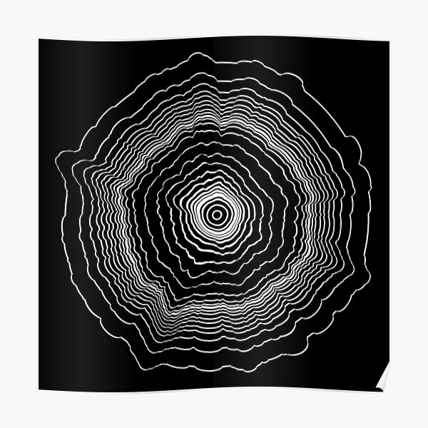 "When Great Trees Fall" Poster by kilobyte | Redbubble