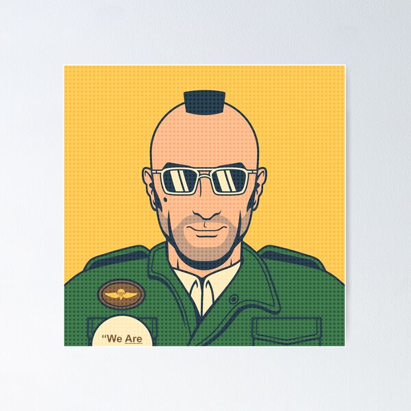 "Robert De Niro - Travis Bickle (Mohawk)" Poster for Sale by Wahyu Aji ...