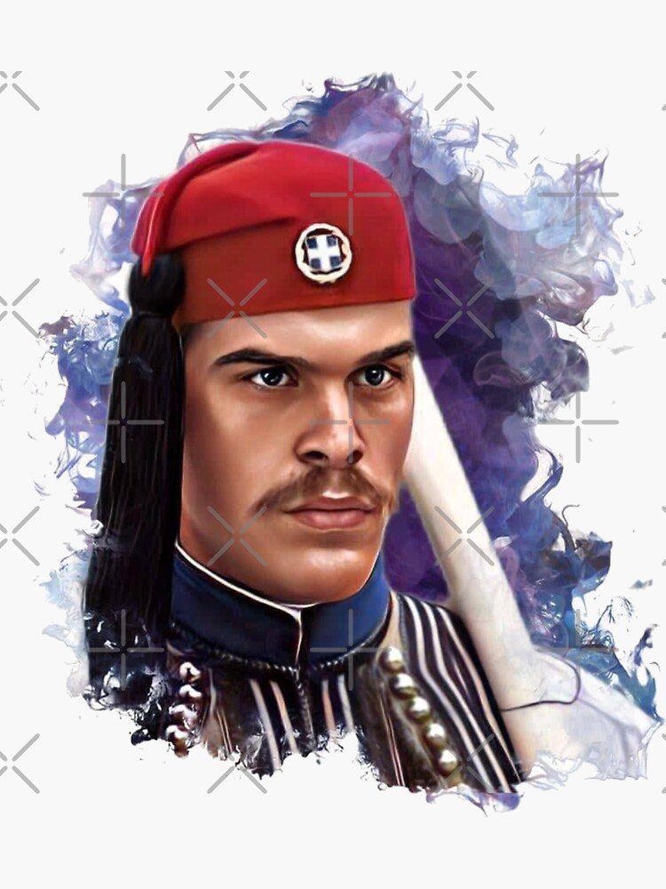 "Evzones" Sticker for Sale by MakisRIZOS | Redbubble