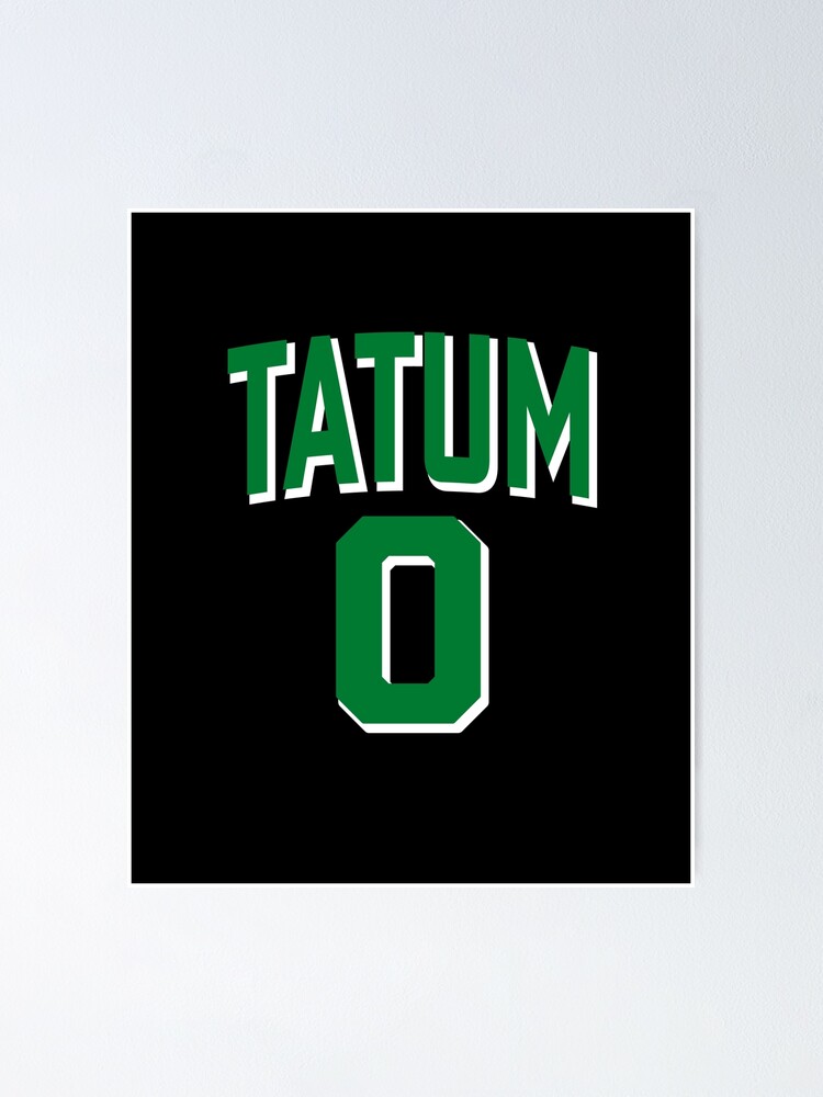 "Tatum Number 0 Logo" Poster by colas5 | Redbubble