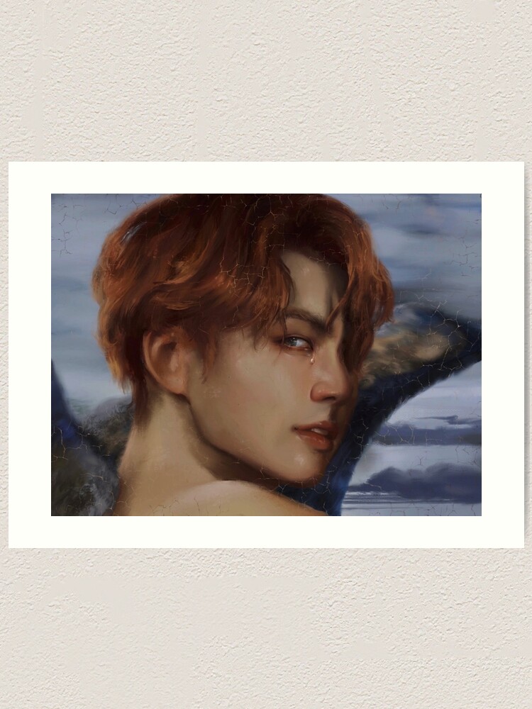 "bts jungkook fallen angel edit" Art Print for Sale by Mimisland ...