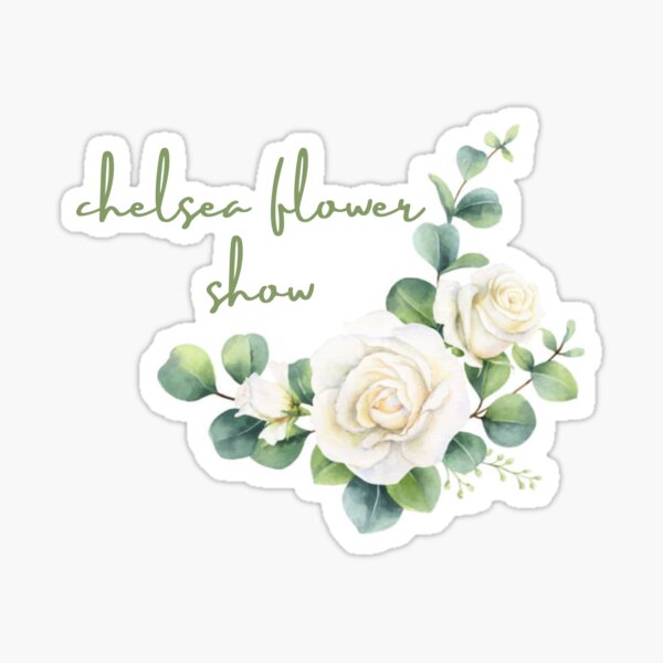 "Chelsea Flower Show" Sticker for Sale by nabilolsky | Redbubble