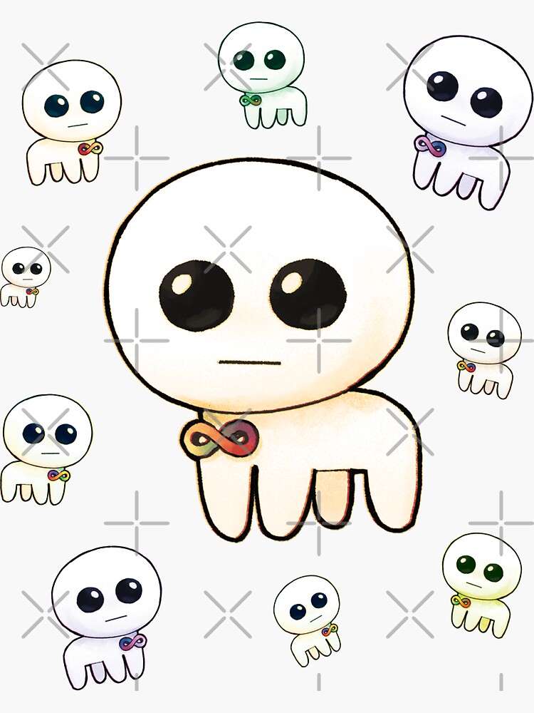 "TBH Creature | Autism Mascot | Autism Awareness Day " Sticker for Sale ...