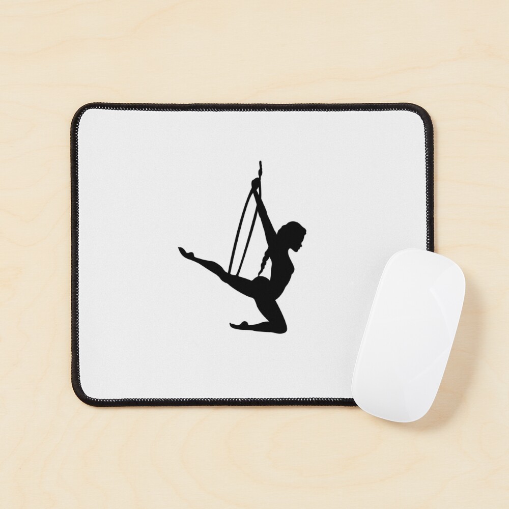 "Aerial Hoop Lyra Silhouette" Sticker for Sale by balgrittella | Redbubble