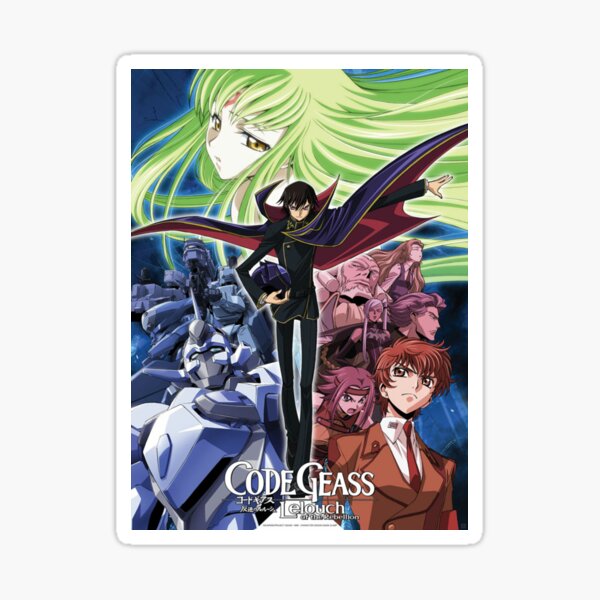 "Code Geass Anime" Sticker by Anime-nez | Redbubble