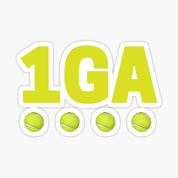 "Iga Swiatek | 1GA | Iga Swiatek Team" Sticker for Sale by mattades ...