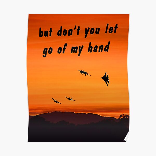 Poster « Tenez ma main Citation Top Gun 2 Citations », par birbotti ...