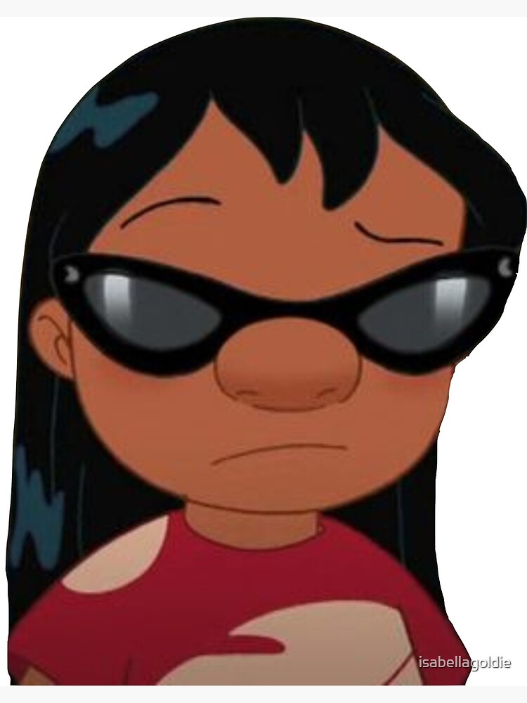 "lilo mood" Poster for Sale by isabellagoldie | Redbubble
