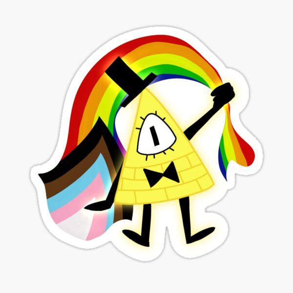 "Bill Cypher Pride" Sticker for Sale by ArsonShack | Redbubble