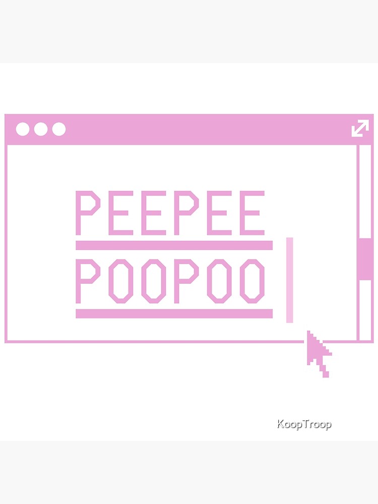 "Peepeepoopoo coding error message " Poster for Sale by KoopTroop ...