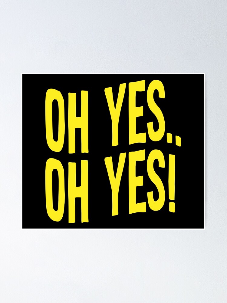 "design of oh yes! Oh Yes! by DJ Carl Cox best selling yellow color ...