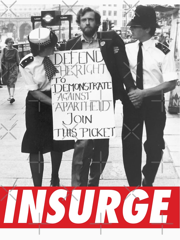 "Jeremy Corbyn protest t-shirt" T-shirt for Sale by TheNatureBoyy ...