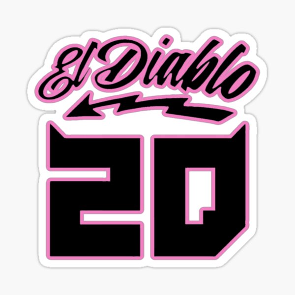 "Best El DIABLO" Sticker by Kanonwe | Redbubble