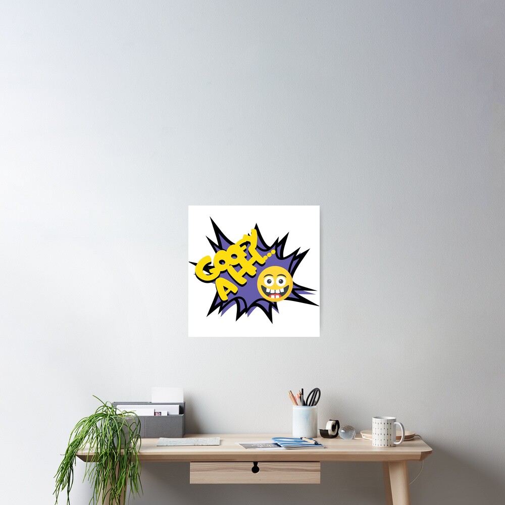 "Goofy Ahh... with explosion" Poster for Sale by KoopTroop | Redbubble