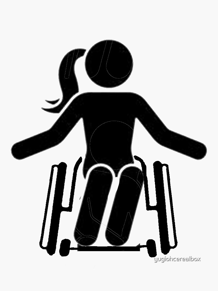"wheelchair girl stick figure come at me bro disabled pride girlfriend ...