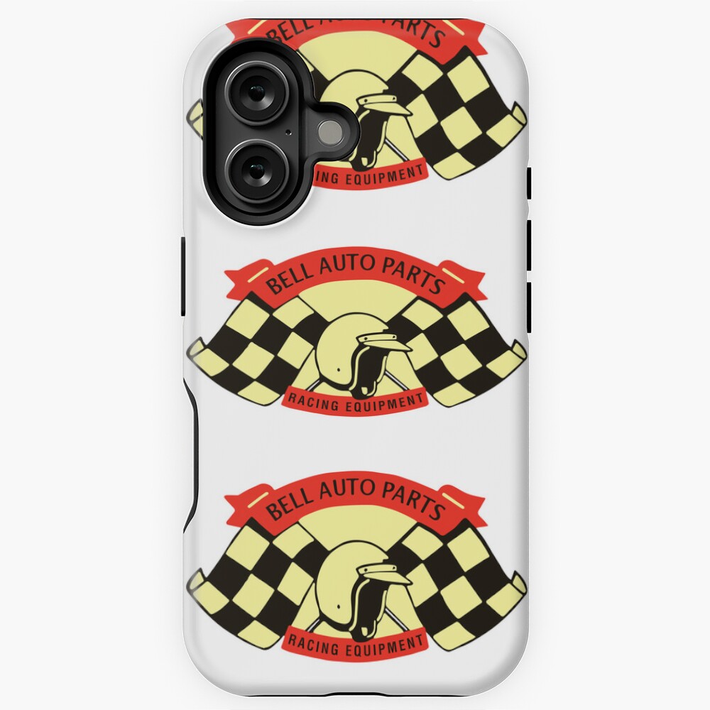 "1950s Bell Speed Shop" Sticker for Sale by Coupecustoms | Redbubble