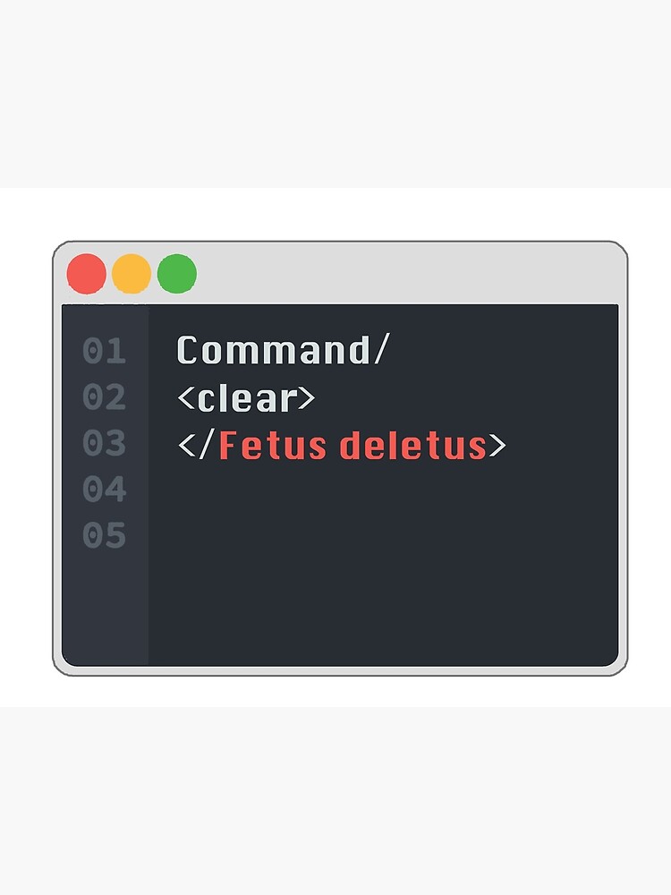 "Fetus Deletus Pro-Choice Meme" Poster for Sale by jomosesart | Redbubble