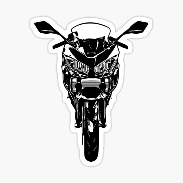 "Motorcycle Ninja 400 2018 Motorbike Art" Sticker for Sale by ThugRace ...