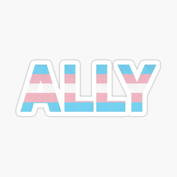 "Ally" Sticker for Sale by UrbnImagination | Redbubble