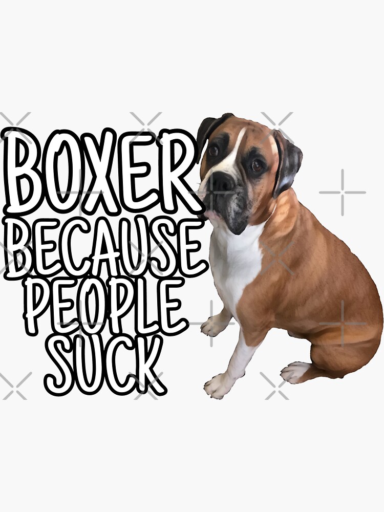 "Boxer mom quotes, boxer dog mom" Sticker for Sale by Heba44 | Redbubble