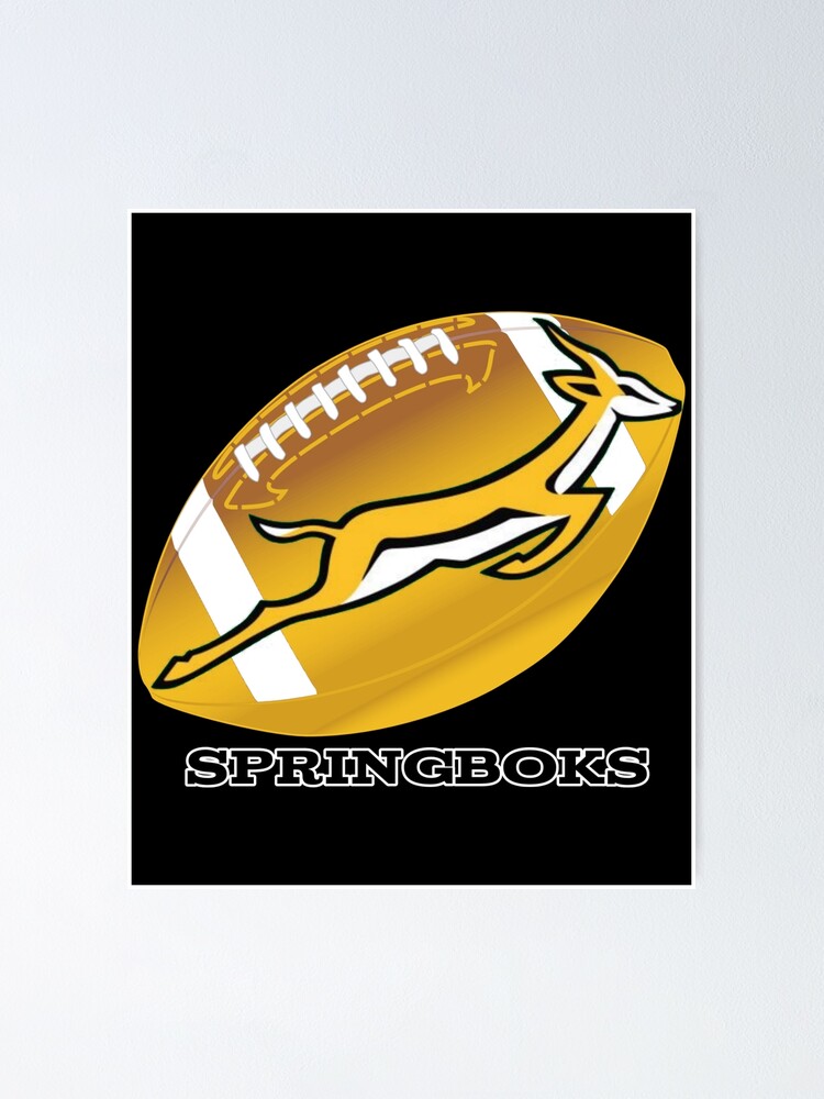 "Springboks rugby sa springboks rugby " Poster for Sale by World-sport ...
