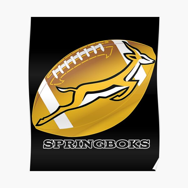 "Springboks rugby sa springboks rugby " Poster for Sale by World-sport ...