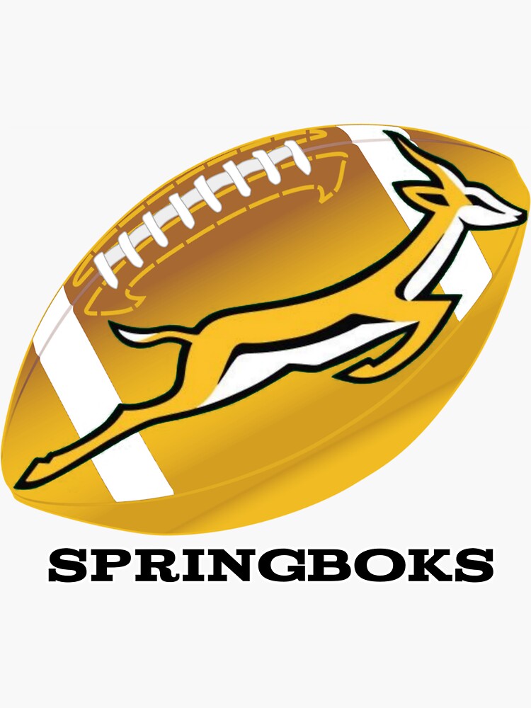 "Springboks rugby sa springboks rugby " Sticker for Sale by World-sport ...