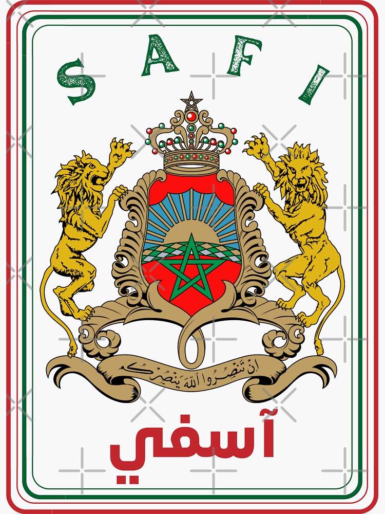 "Moroccan City of Safi" Sticker for Sale by FedSherDesign | Redbubble
