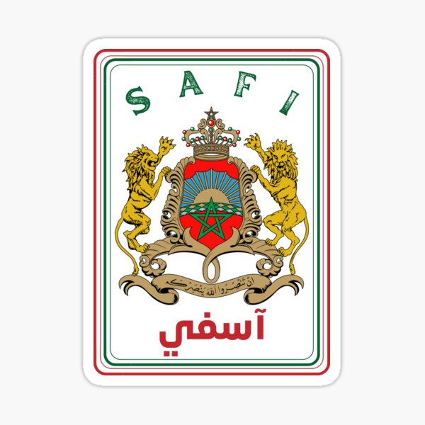 "Moroccan City of Safi" Sticker for Sale by FedSherDesign | Redbubble