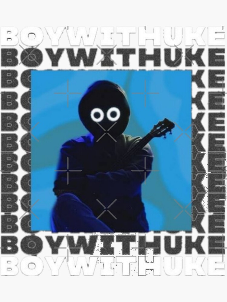 "Boywithuke" Sticker by eagleboyh | Redbubble