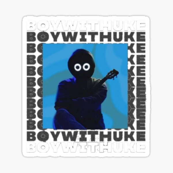 "Boywithuke" Sticker by eagleboyh | Redbubble