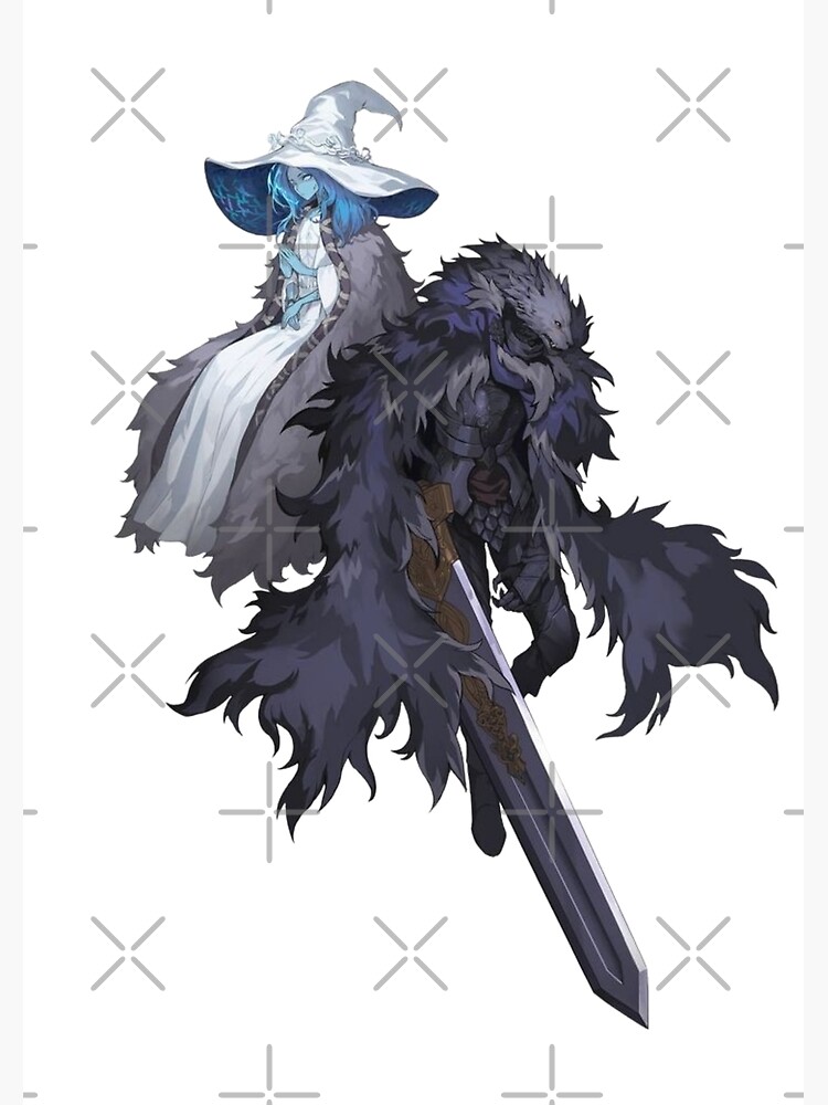 "Rani and Blaid" Poster for Sale by FunFactAnime | Redbubble