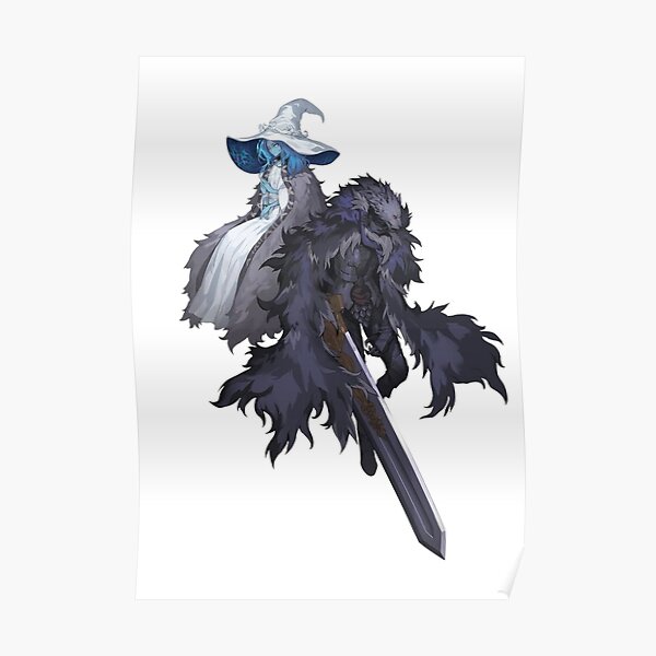 "Rani and Blaid" Poster for Sale by FunFactAnime | Redbubble