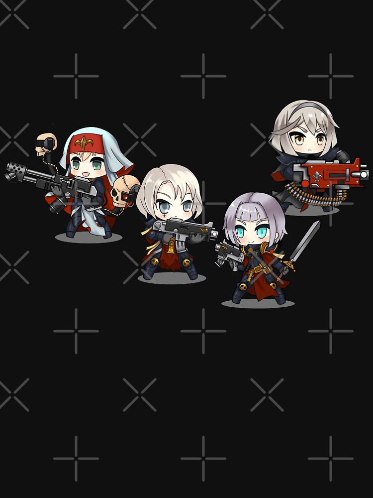 "Chibi Sister Sororitas Squad" T-shirt for Sale by space-beluga ...