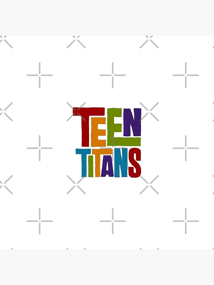 "TEEN TITANS LOGO" Poster for Sale by katerindipl | Redbubble